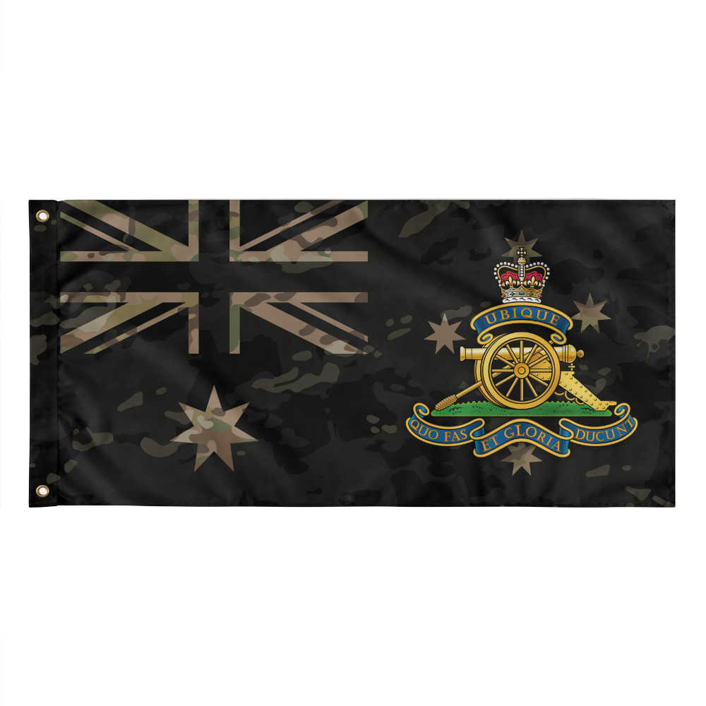 Royal Regiment of Australian Artillery (RAA) Badge Flags – BL TAC