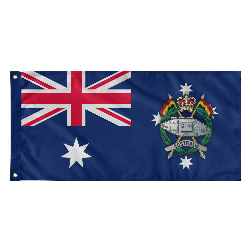 Royal Australian Armoured Corps (RAAC) Badge Flags – BL TAC