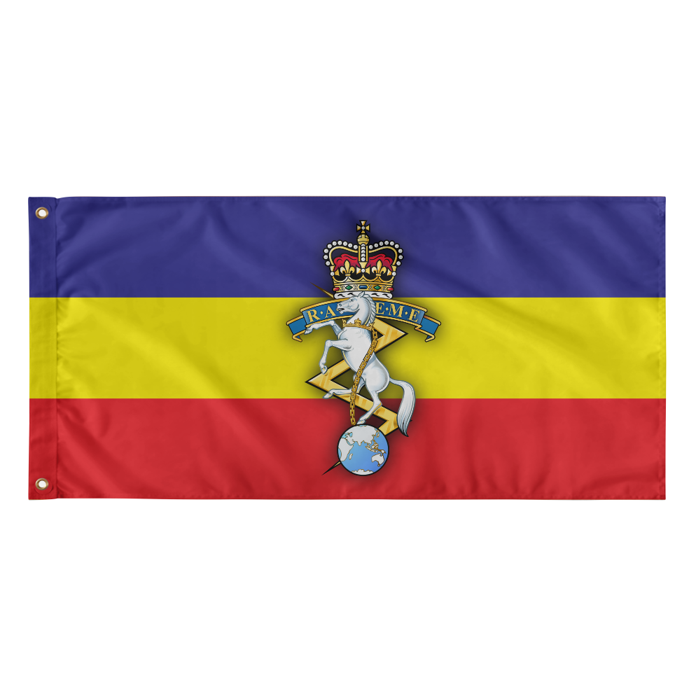 Royal Australian Electrical and Mechanical Engineers (RAEME) Badge Fla ...