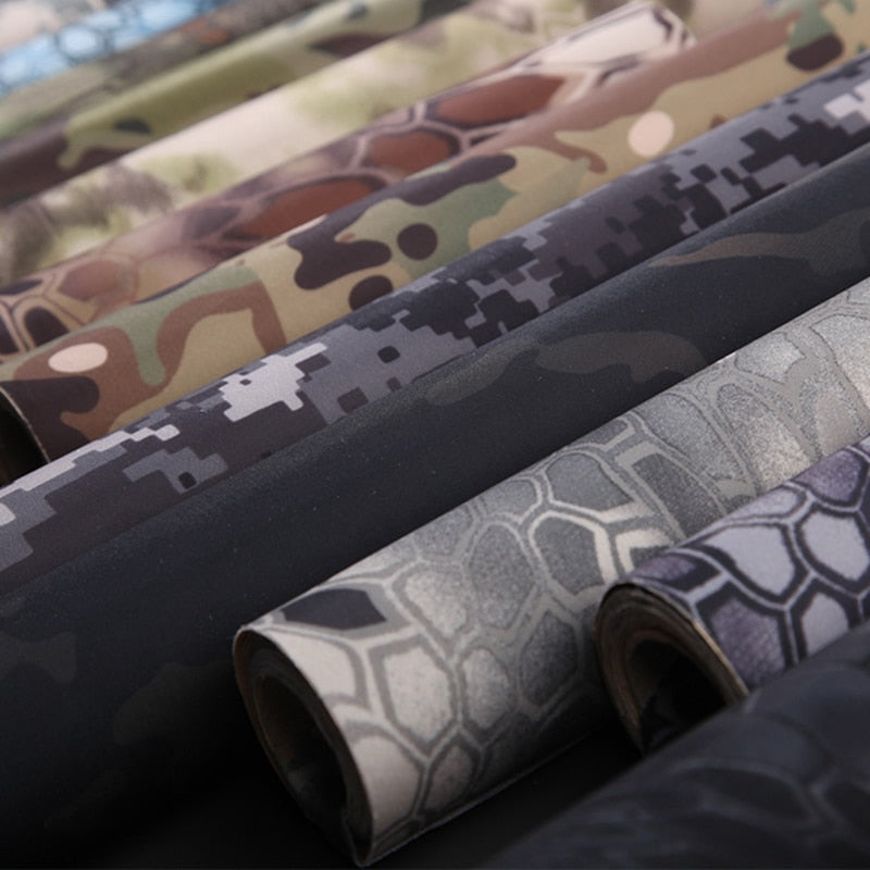 Self Adhesive Camouflage Sheet - Multicam Black – BL TAC